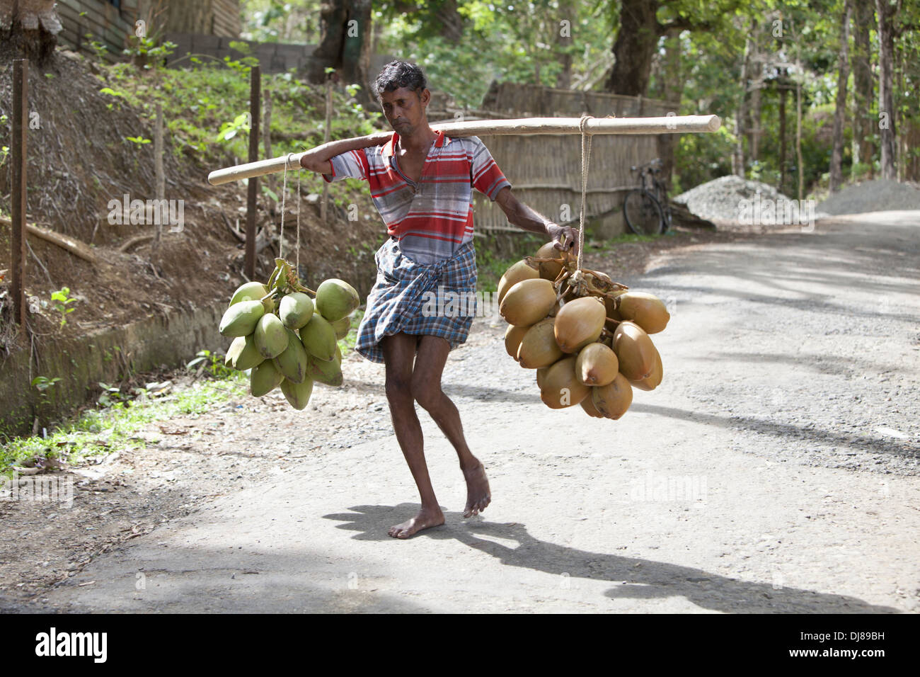 Coconut work hi-res stock photography and images - Alamy