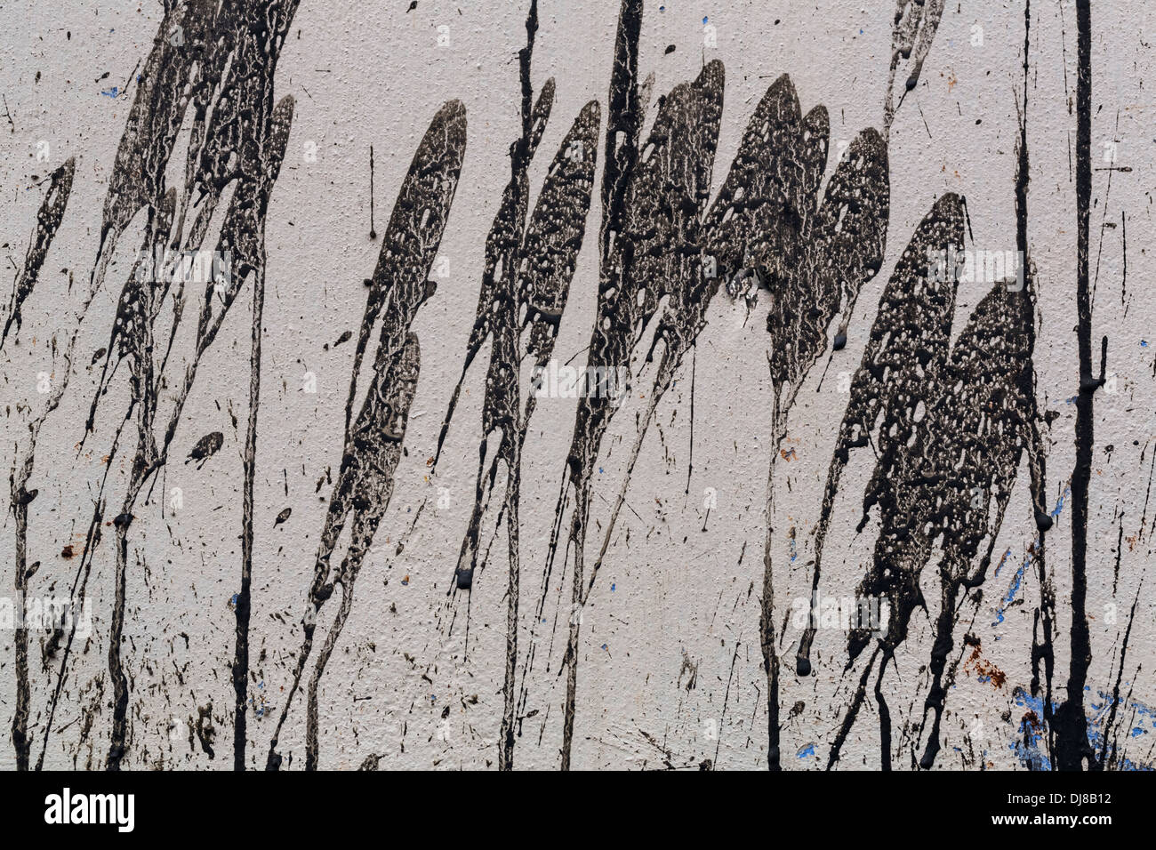 Vietnam, Nha Trang, paint, drip, plaster wall Stock Photo - Alamy