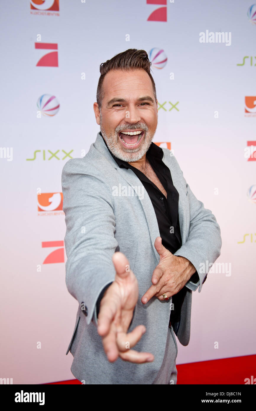 Frank Matthee at the upfronts for German TV stations ProSieben, Sat.1 ...