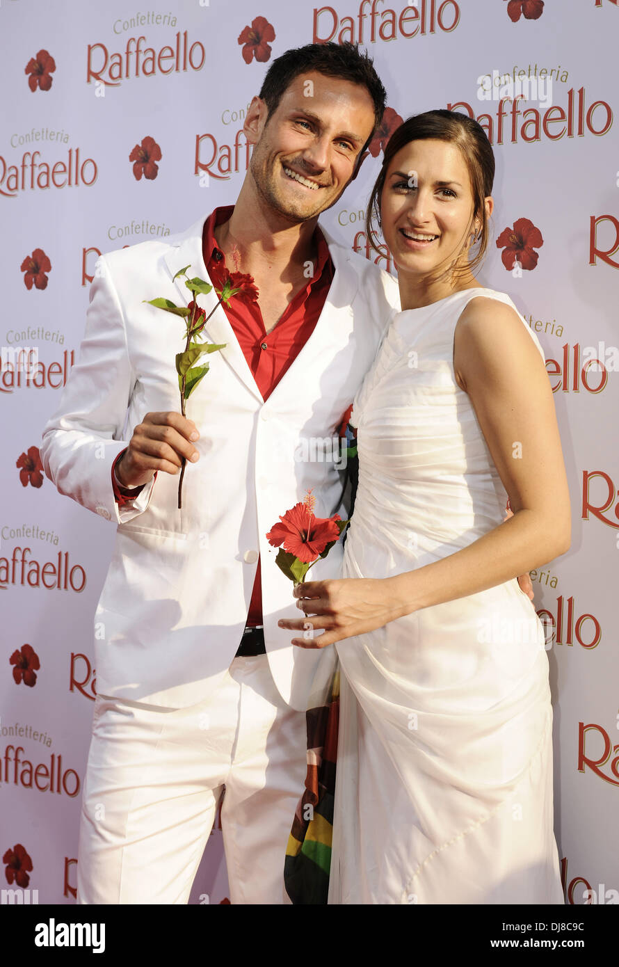 Fero Andersen and guest at the Raffaello Summer Day event at ...
