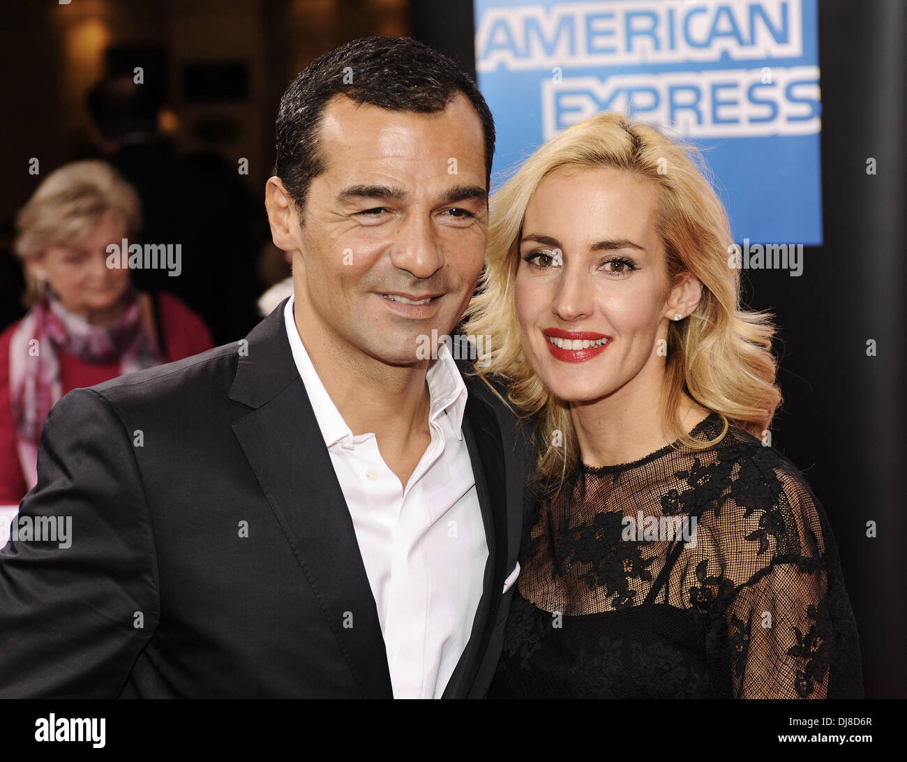 Erol Sander and Caroline Godet at the Diva Award 2012 at Bayerischer ...