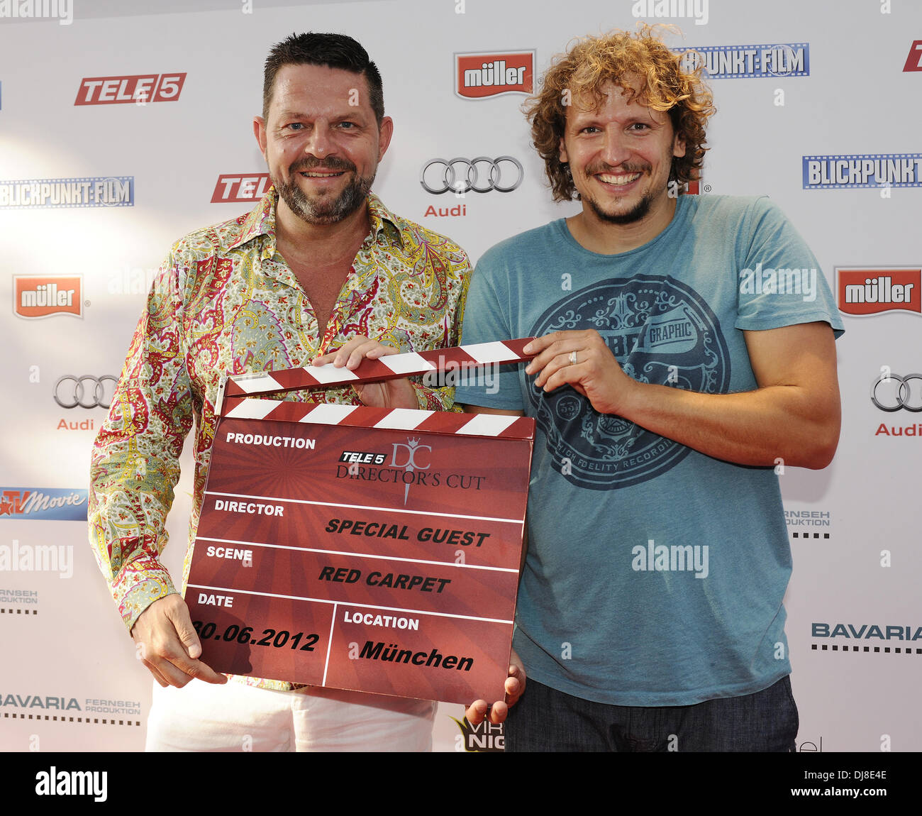 Kai Blasberg and Marcus Rosenmueller at 'Tele 5 Director's Cut' red ...