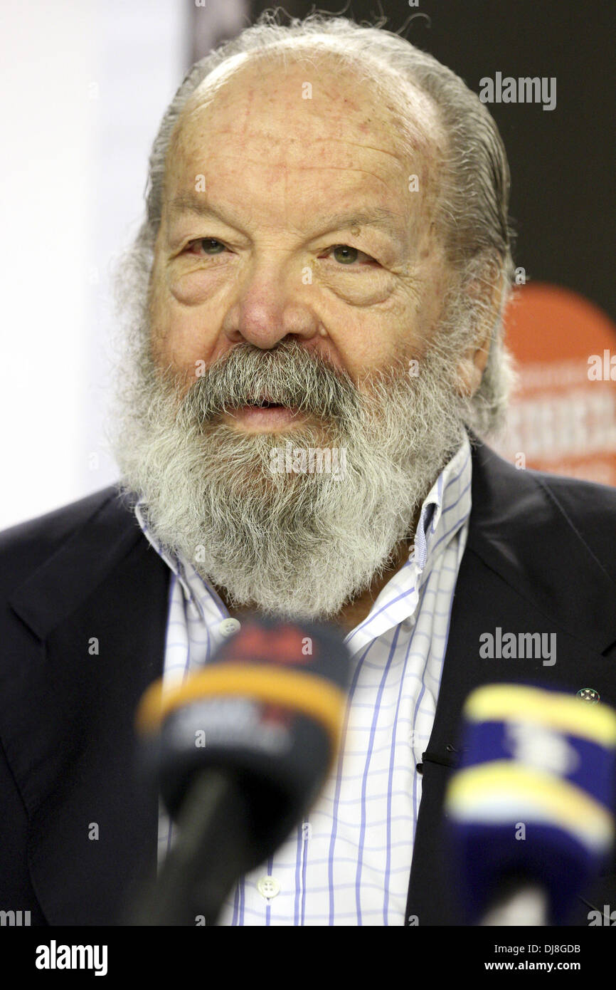 Bud Spencer aka Carlo Pedersoli promoting his new book at Fortuna hotel ...