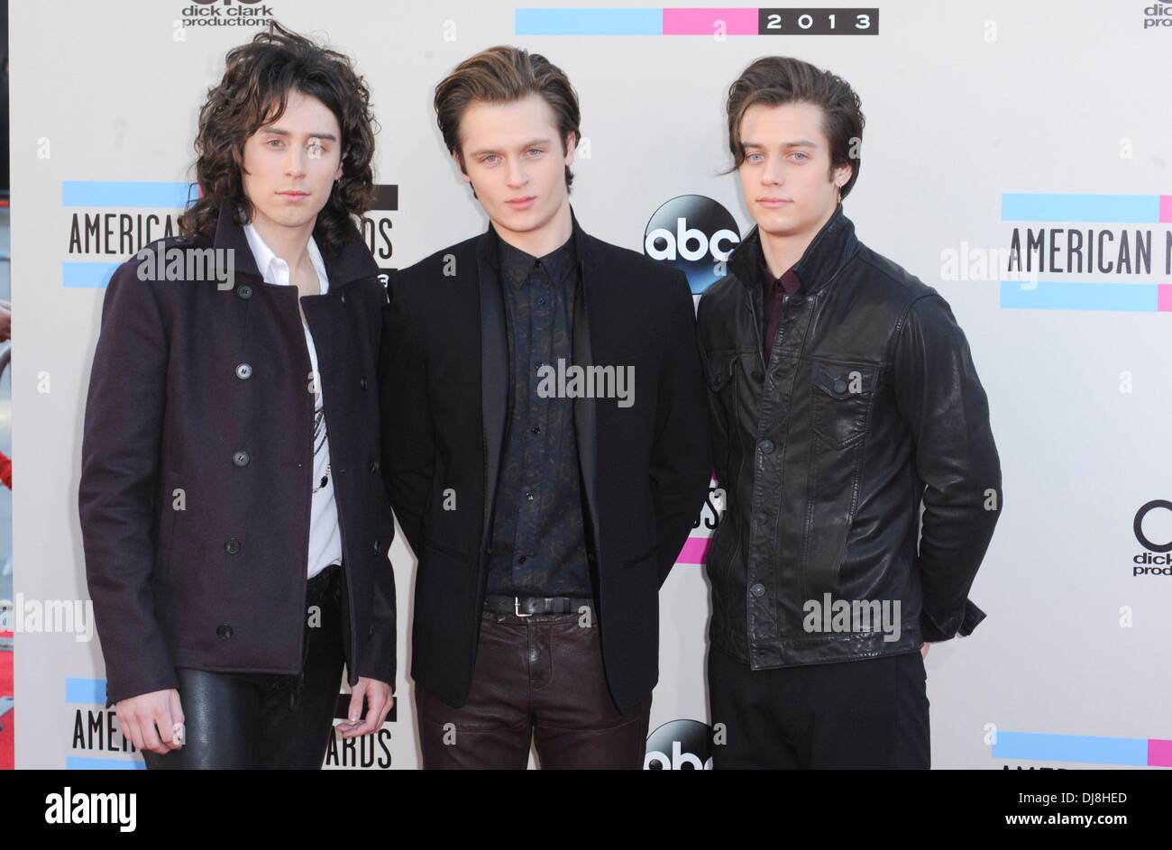 Los Angeles, CA, USA. 24th Nov, 2013. Matthew Cook, Mark Cook, Michael ...