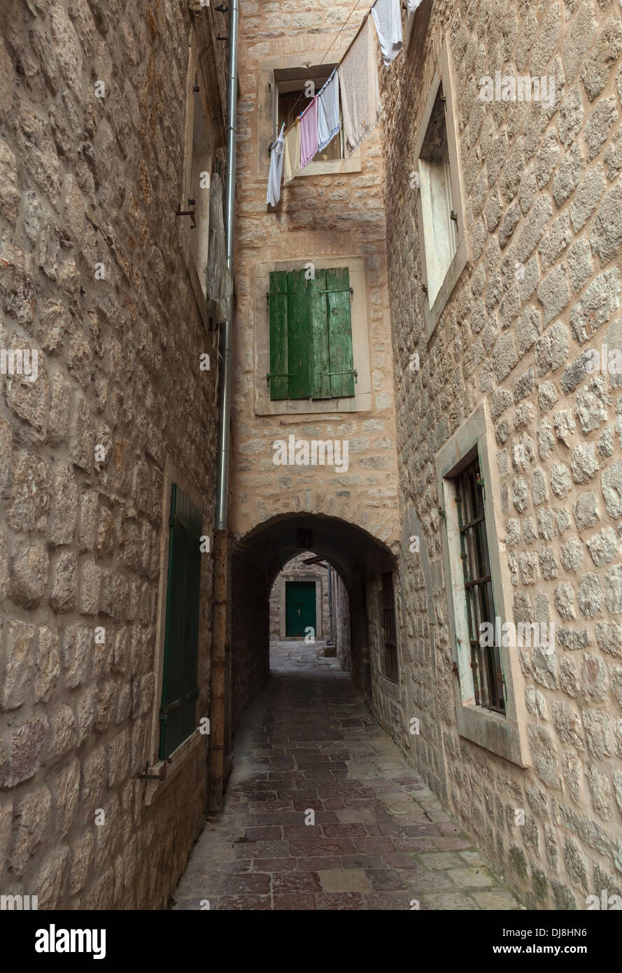 Empty old town hi-res stock photography and images - Alamy