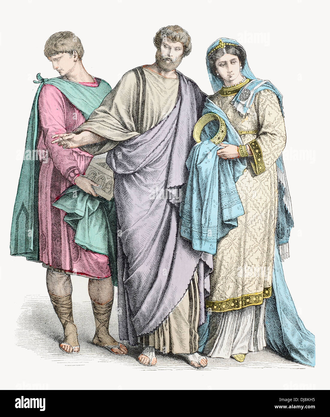 6th century costume hi-res stock photography and images - Alamy