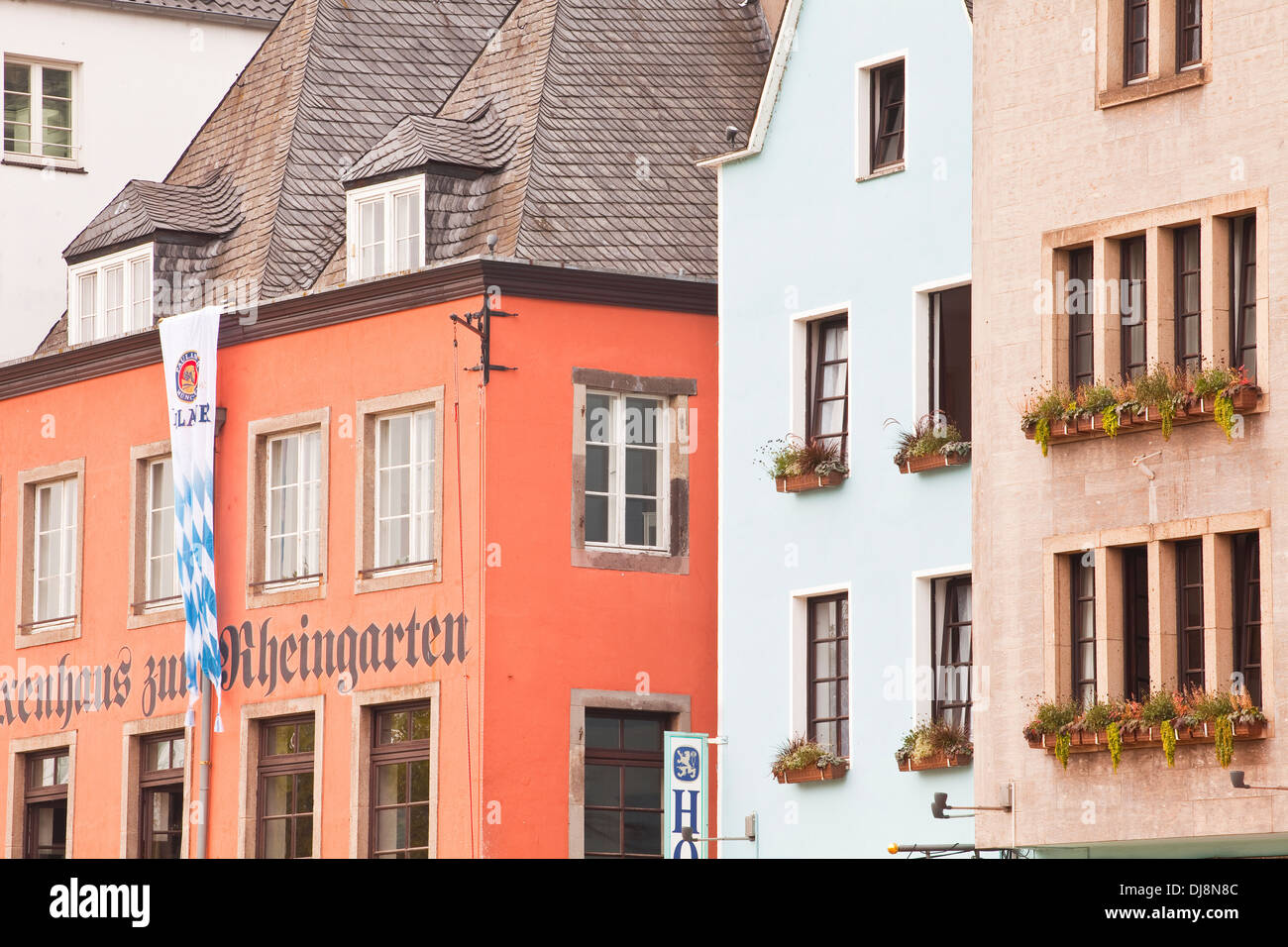 Buildings in the old town of Cologne Stock Photo - Alamy