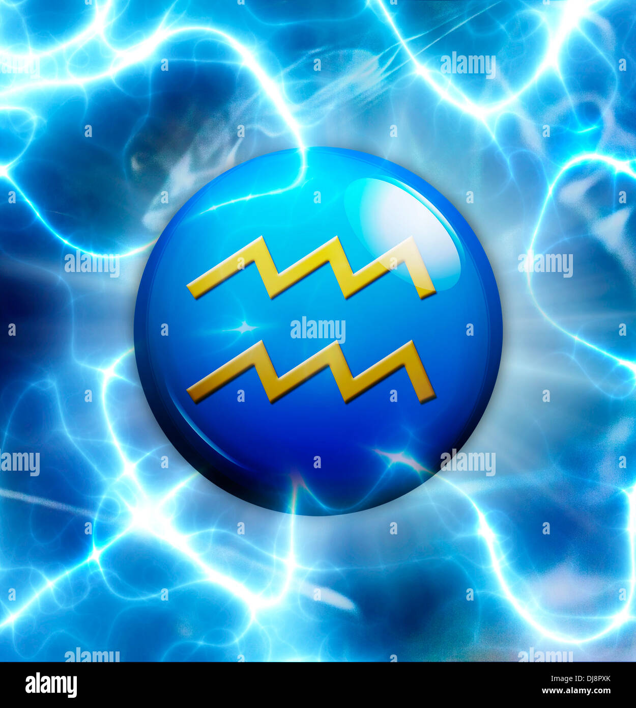 Aquarius_ astrology sign hi-res stock photography and images - Alamy