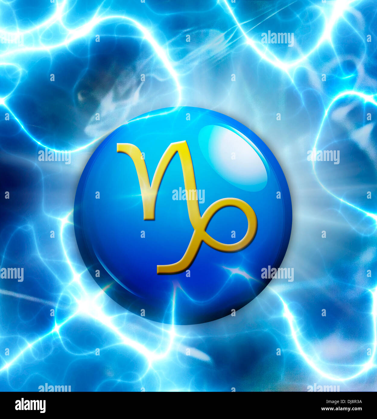 astrology sign of Capricorn Stock Photo - Alamy