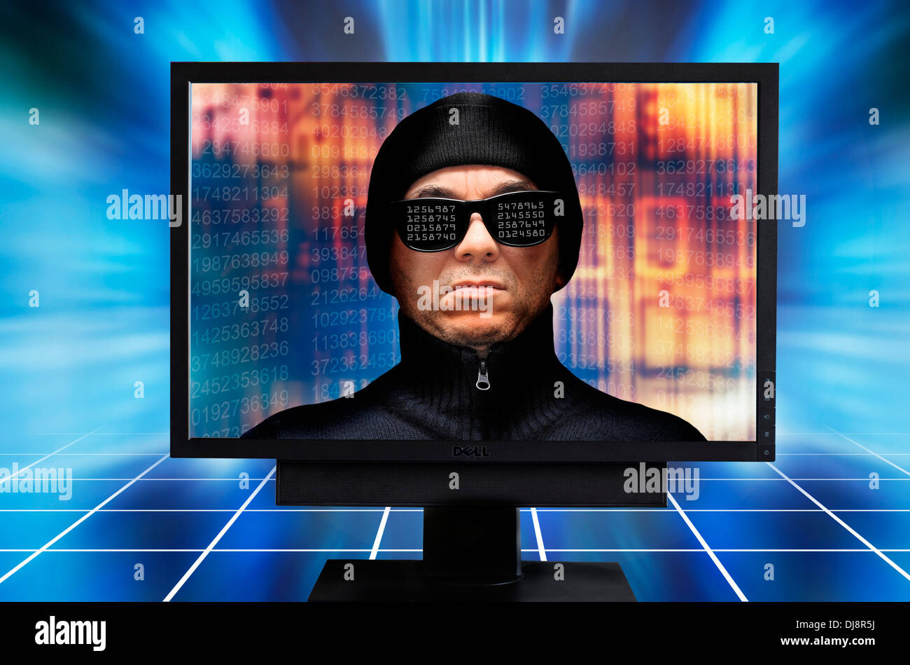 Male computer hacker hi-res stock photography and images - Alamy