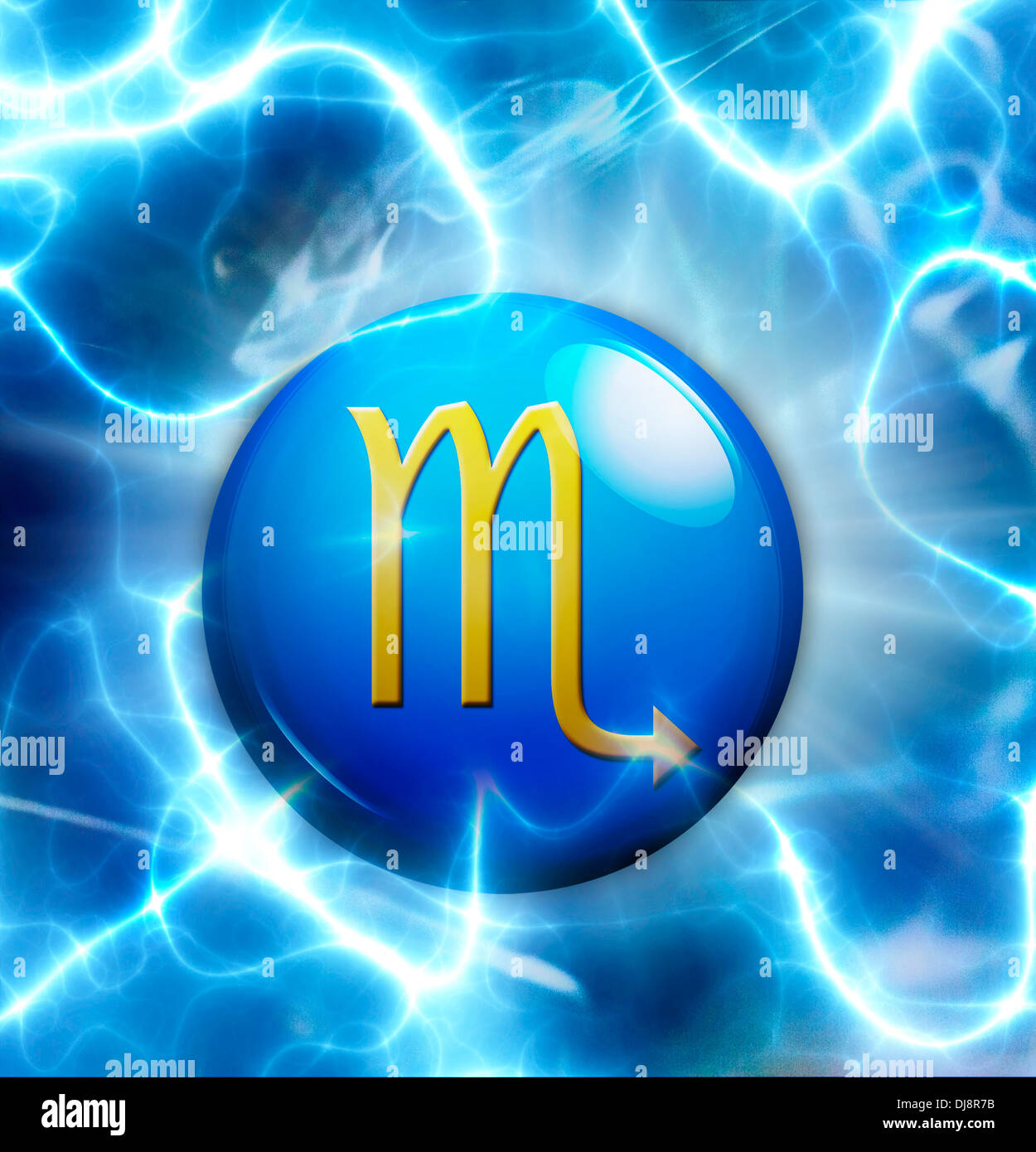astrology sign of Scorpio Stock Photo - Alamy