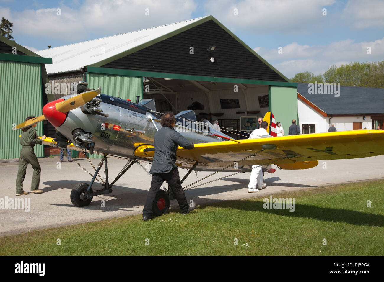1930's Ryan PT22 American training aircraft at a Shuttleworth ...