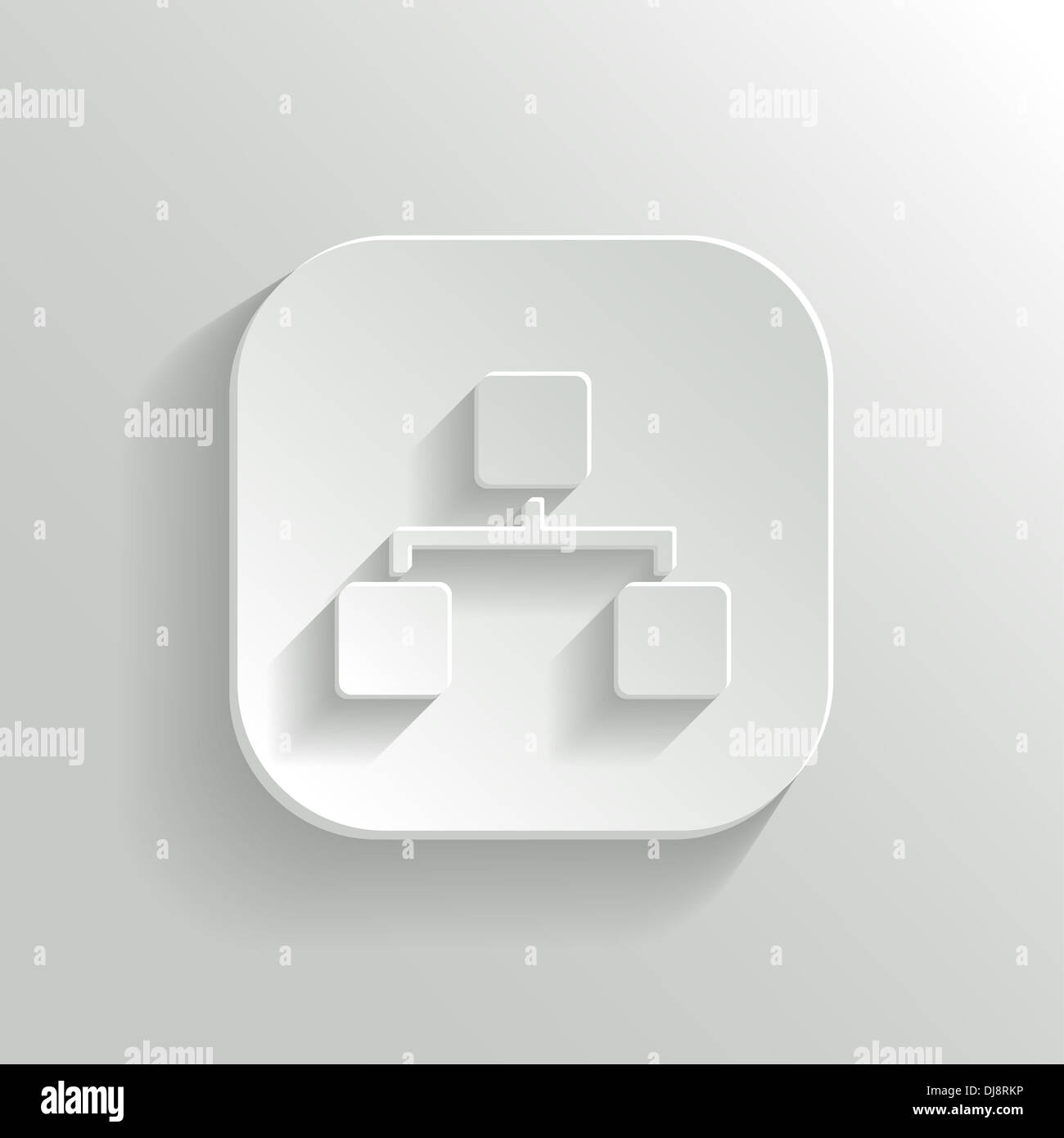 Network icon - white app button with shadow Stock Photo - Alamy Network icon - white app button with shadow Stock Photo - Alamy