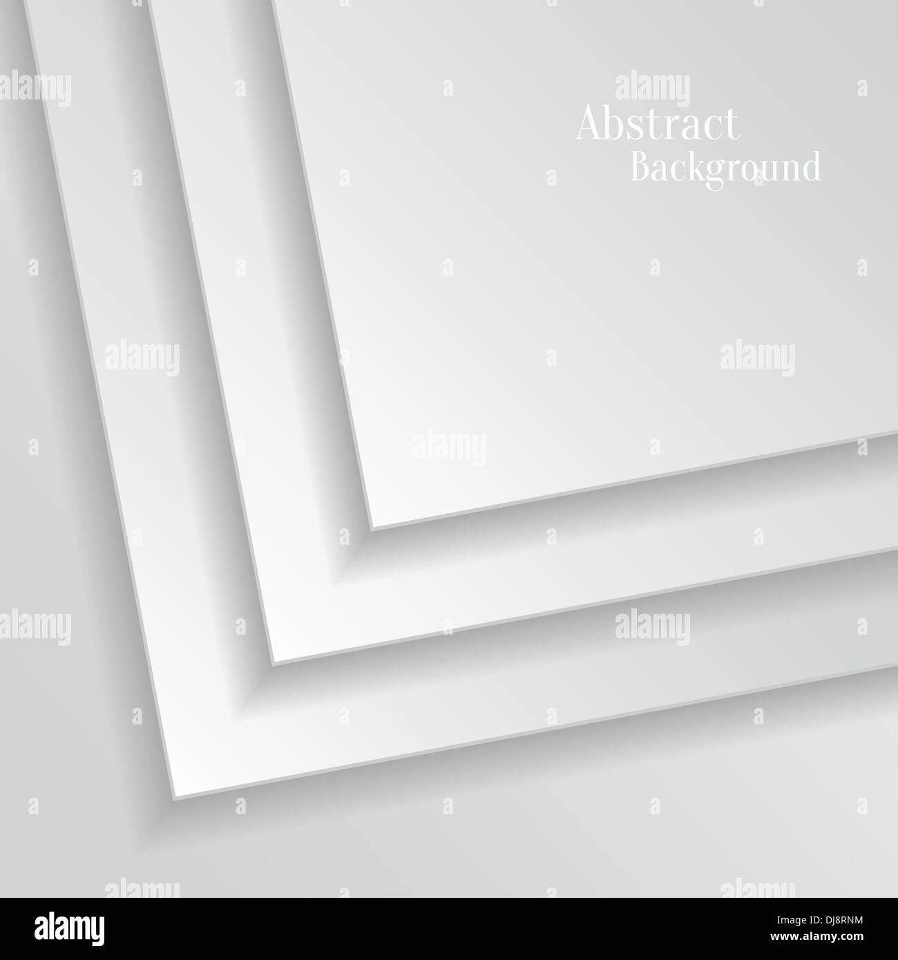 Abstract White Background with Paper Layers Stock Photo - Alamy