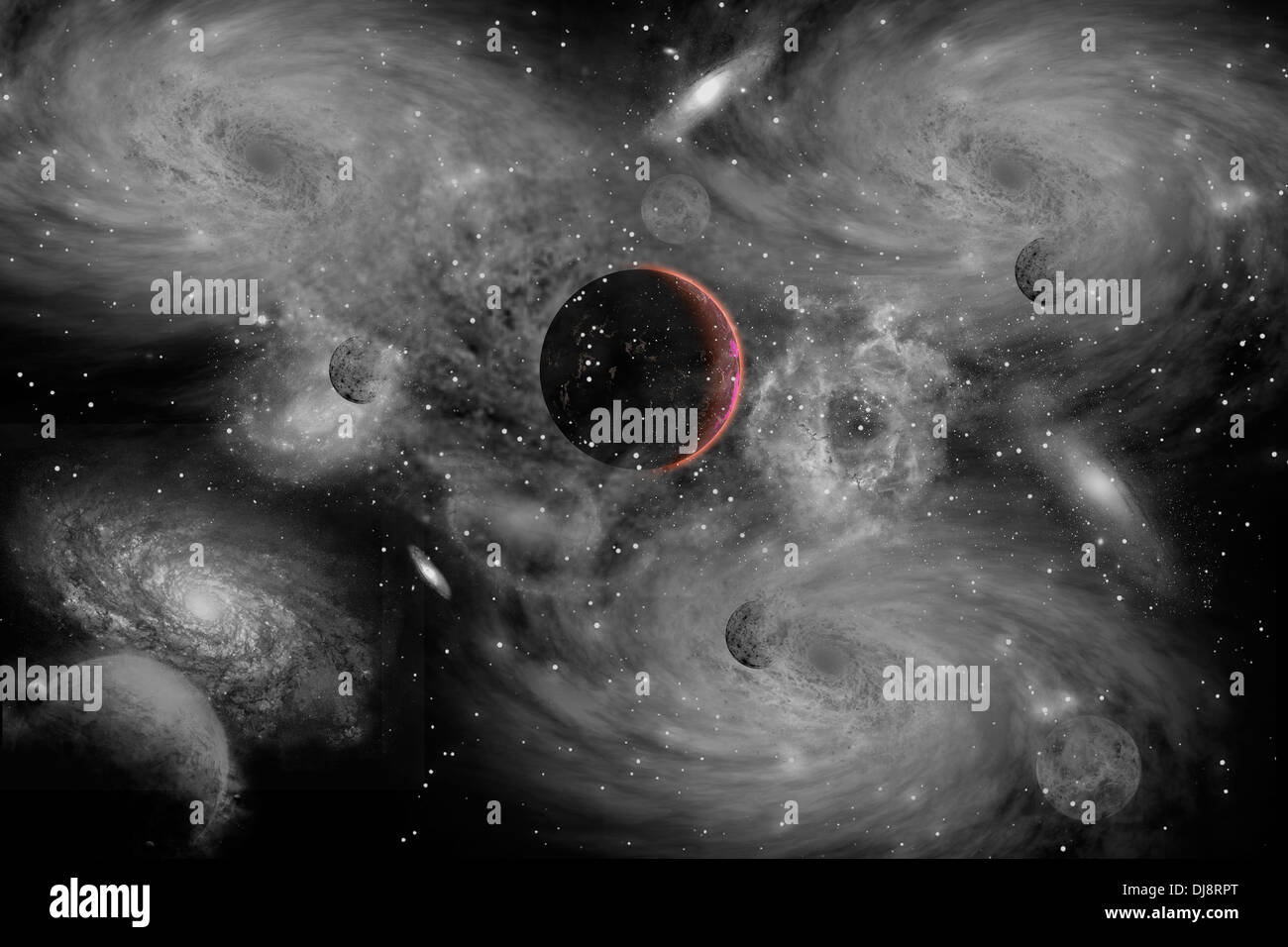 Rogue Planet Collision With Earth