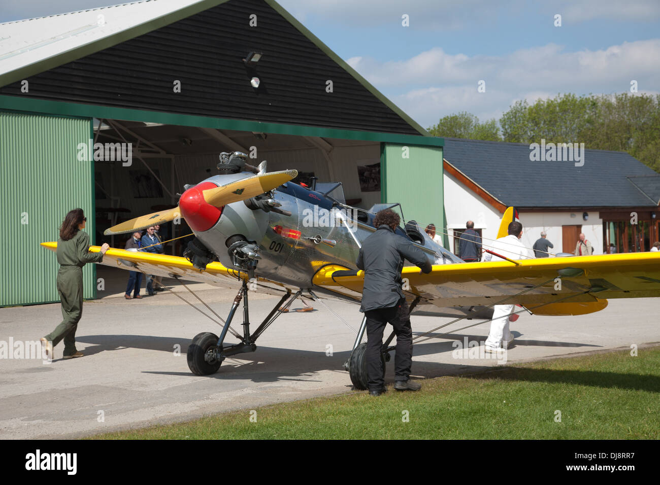 1930's Ryan PT22 American training aircraft at a Shuttleworth ...