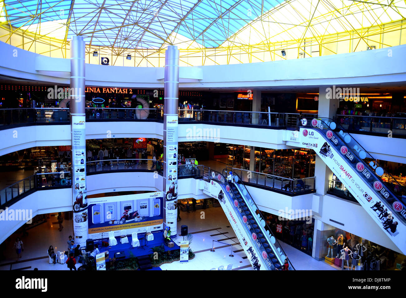 Nagoya Hill Shopping Mall at Batam, Indonesia Stock Photo - Alamy