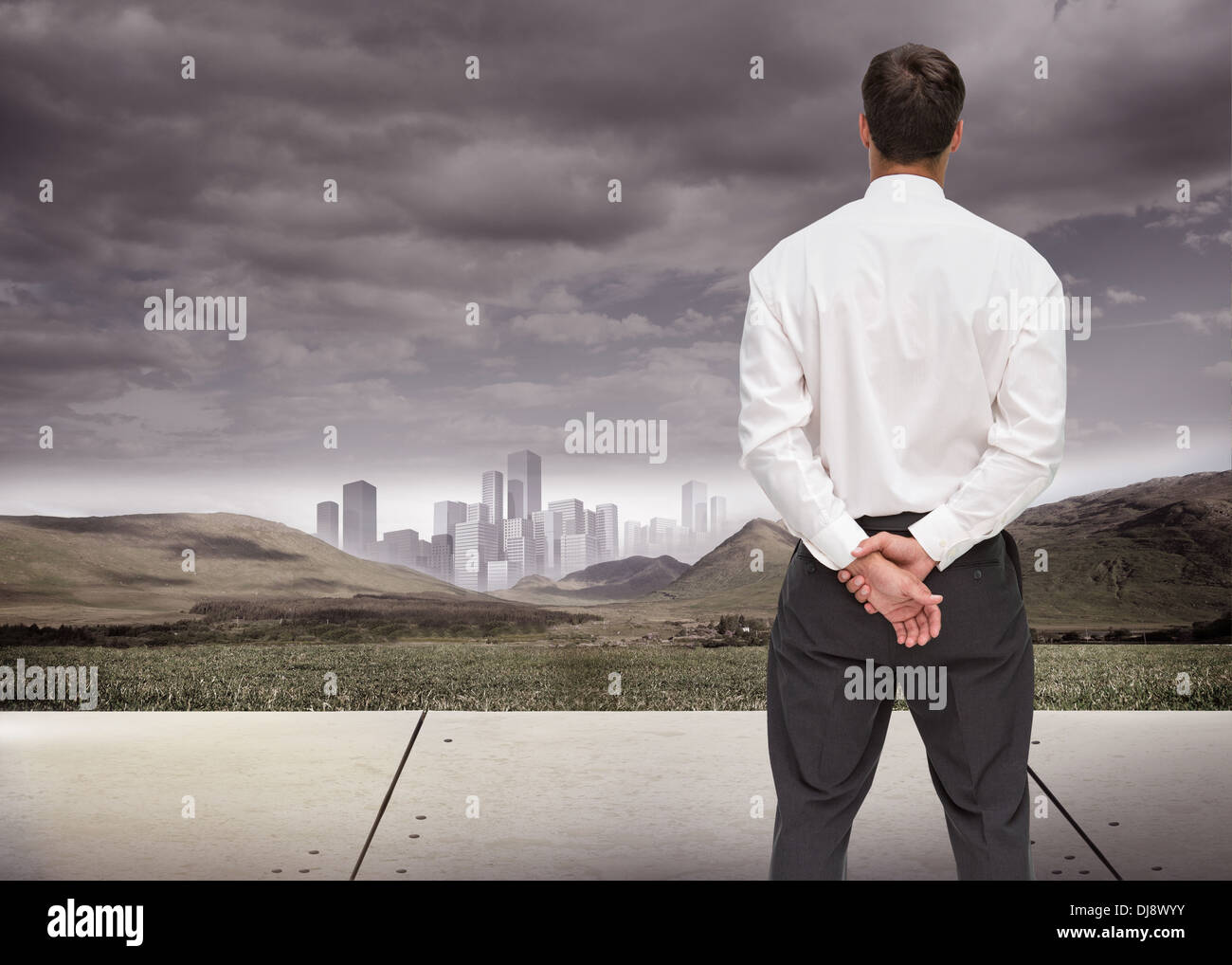 Man turning his back hi-res stock photography and images - Alamy