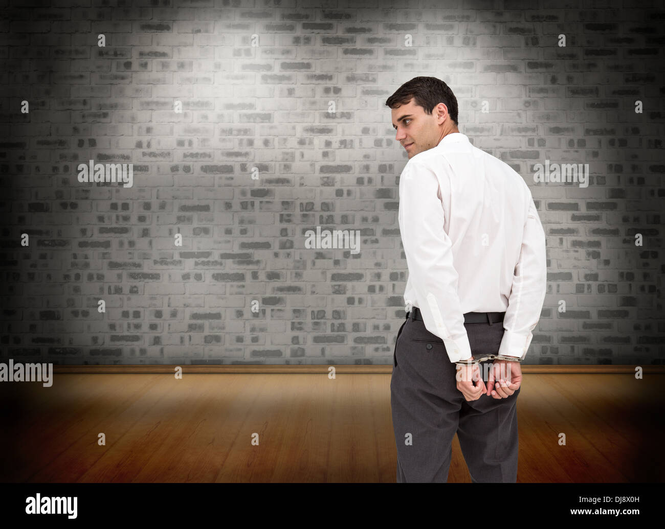 Wearing handcuffs hi-res stock photography and images - Alamy