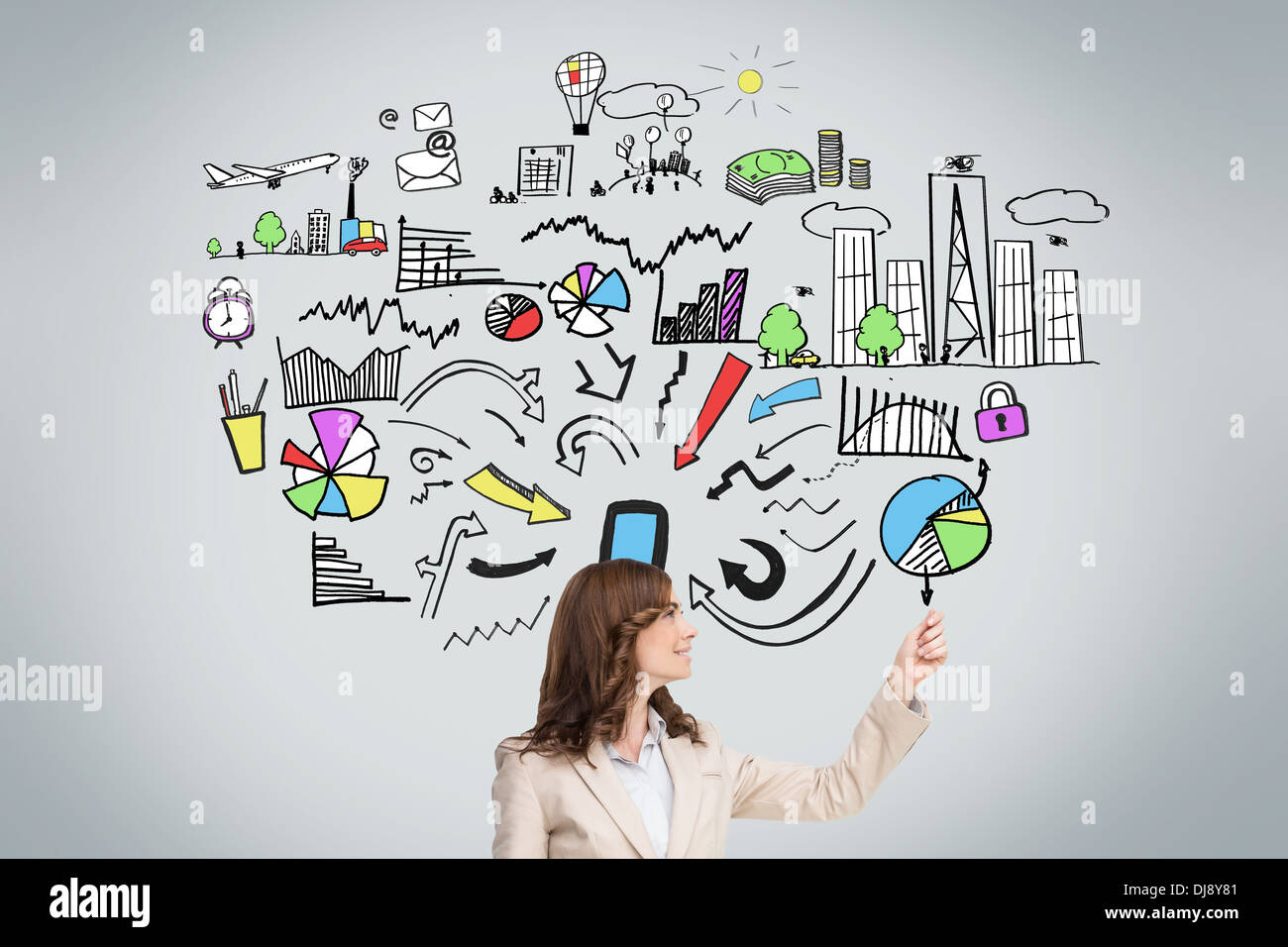 Holding something hi-res stock photography and images - Alamy