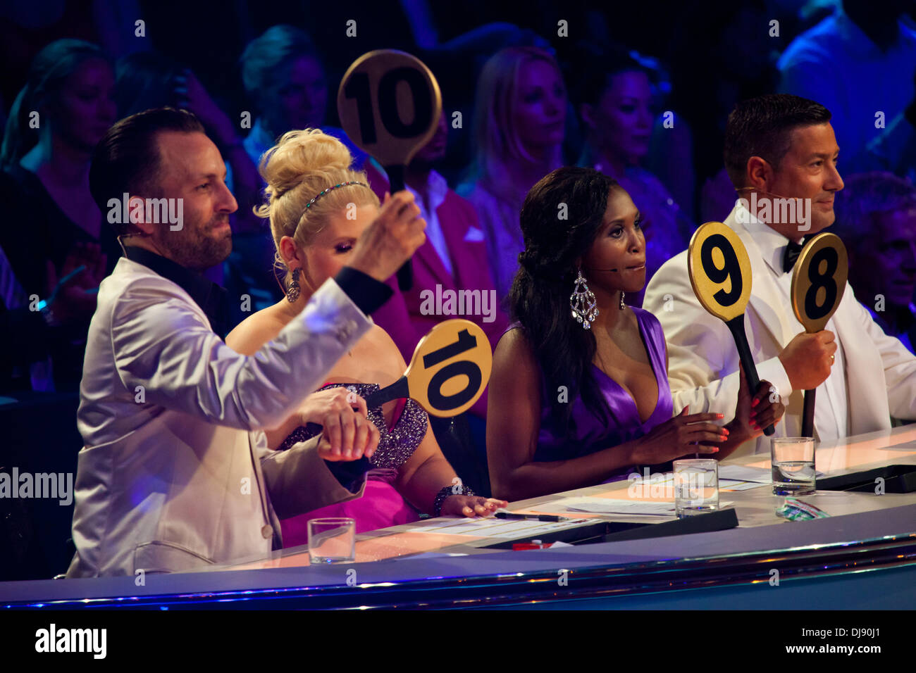 Roman Frieling, Maite Kelly, Motsi Mabuse and Joachim Llambi at the ...