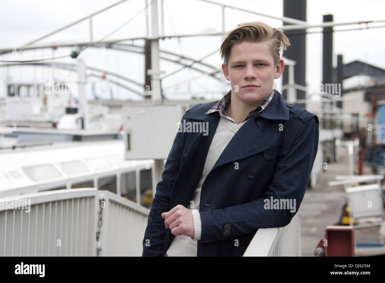 Max von der Groeben at a photocall ahead of the Studio Hamburg ...