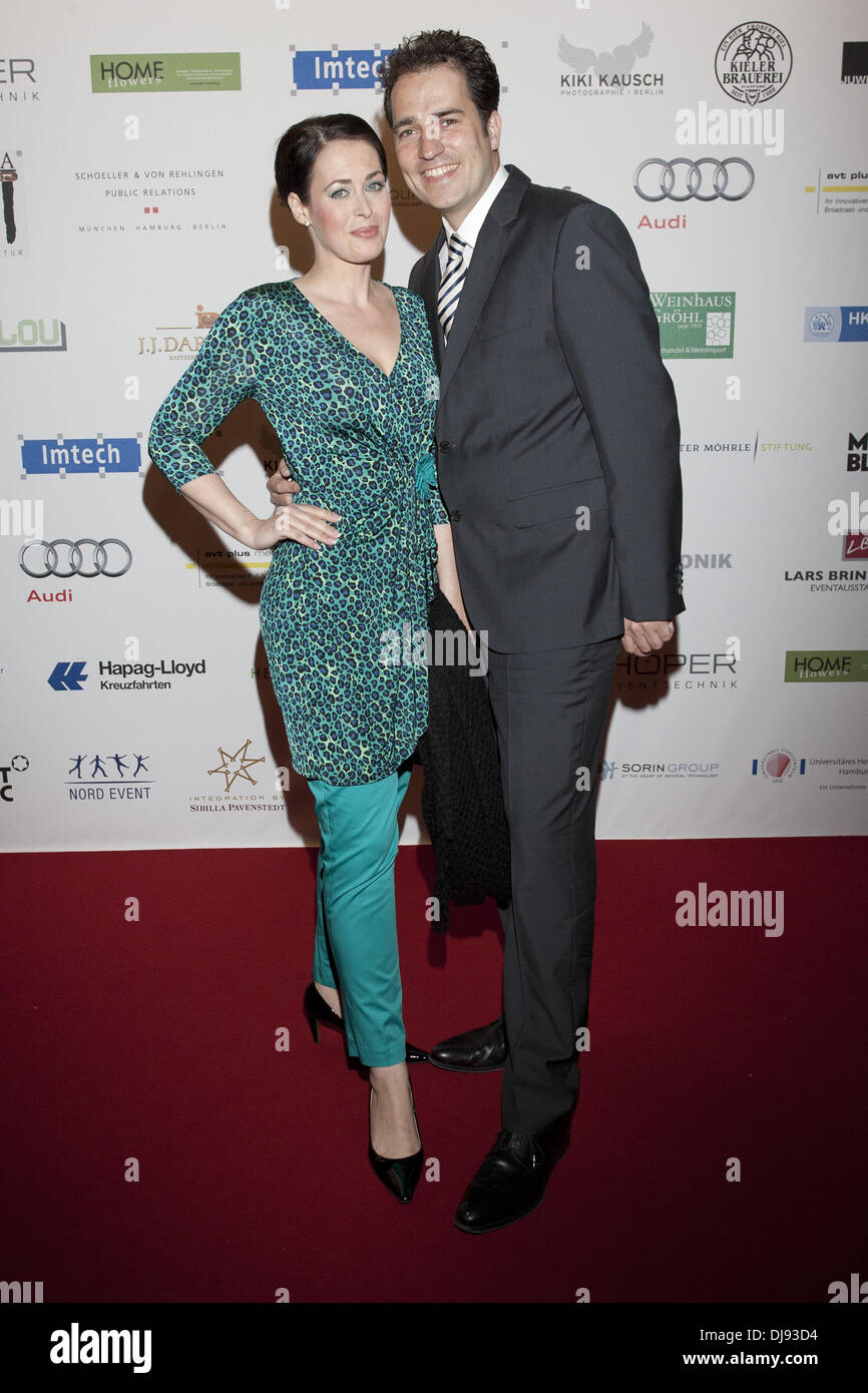 Annika de Buhr, Jan Weitendorf at the charity gala "Das Herz im Zentrum ...