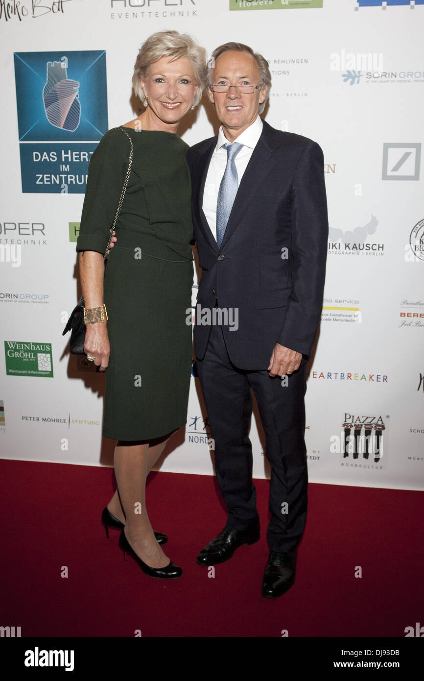 Almuth Wehmeyer, Bernd Wehmeyer at the charity gala "Das Herz im ...