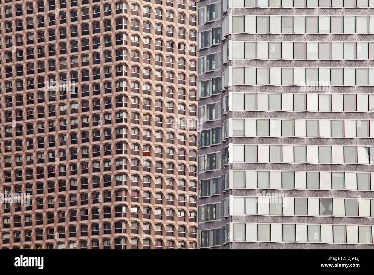 Abstract of high rise buildings in Paris, France Stock Photo - Alamy