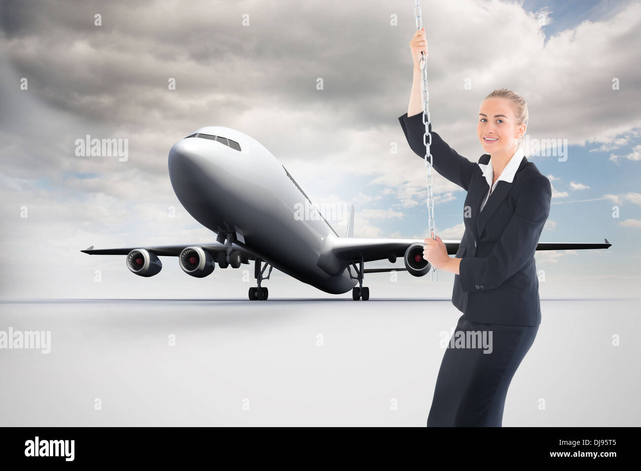 Pulling down to ground hi-res stock photography and images - Alamy