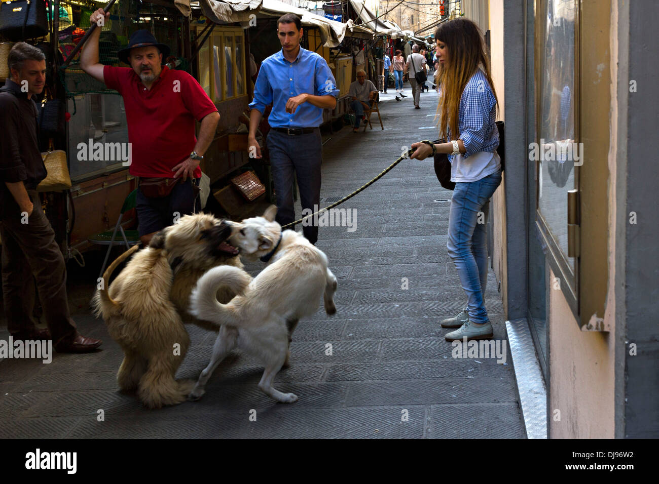 Street fighting italy hi-res stock photography and images - Alamy