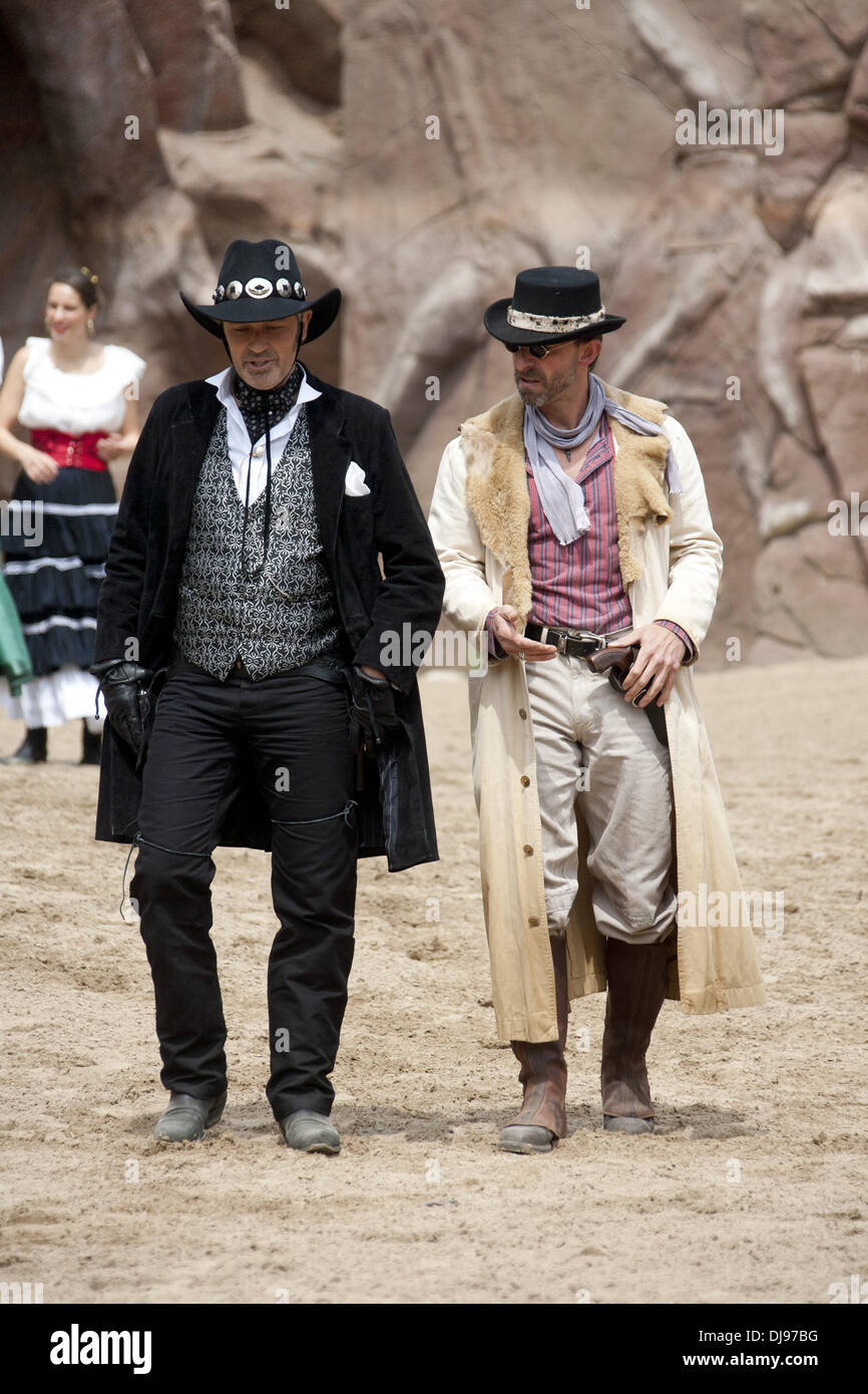 Timothy Peach, Nicolas Koenig at a photocall promoting the new ...
