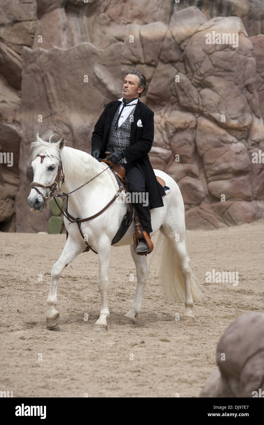 Timothy Peach at a photocall promoting the new "Winnetou II" show at ...