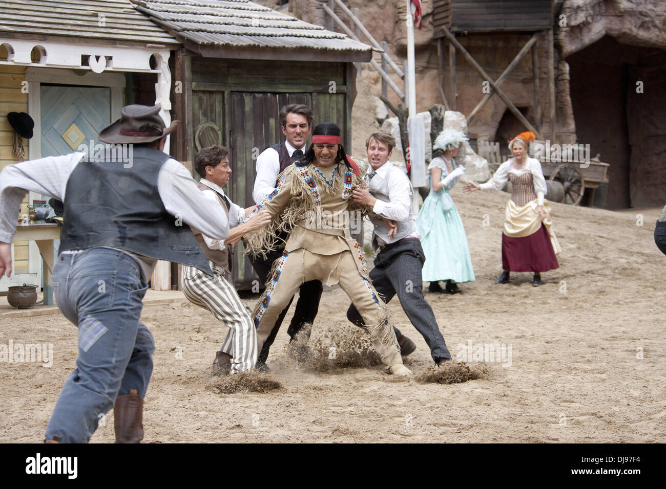 Erol Sander, Guest at a photocall promoting the new "Winnetou II" show ...