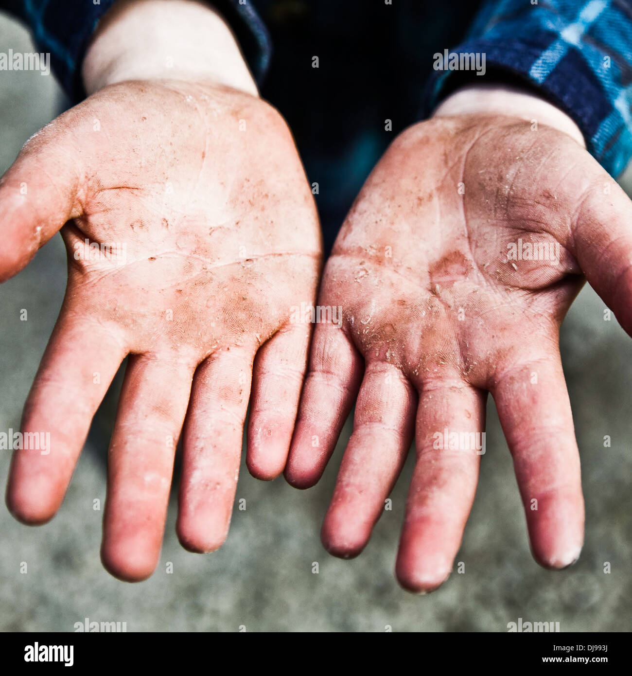 Hands Dirty High Resolution Stock Photography and Images - Alamy