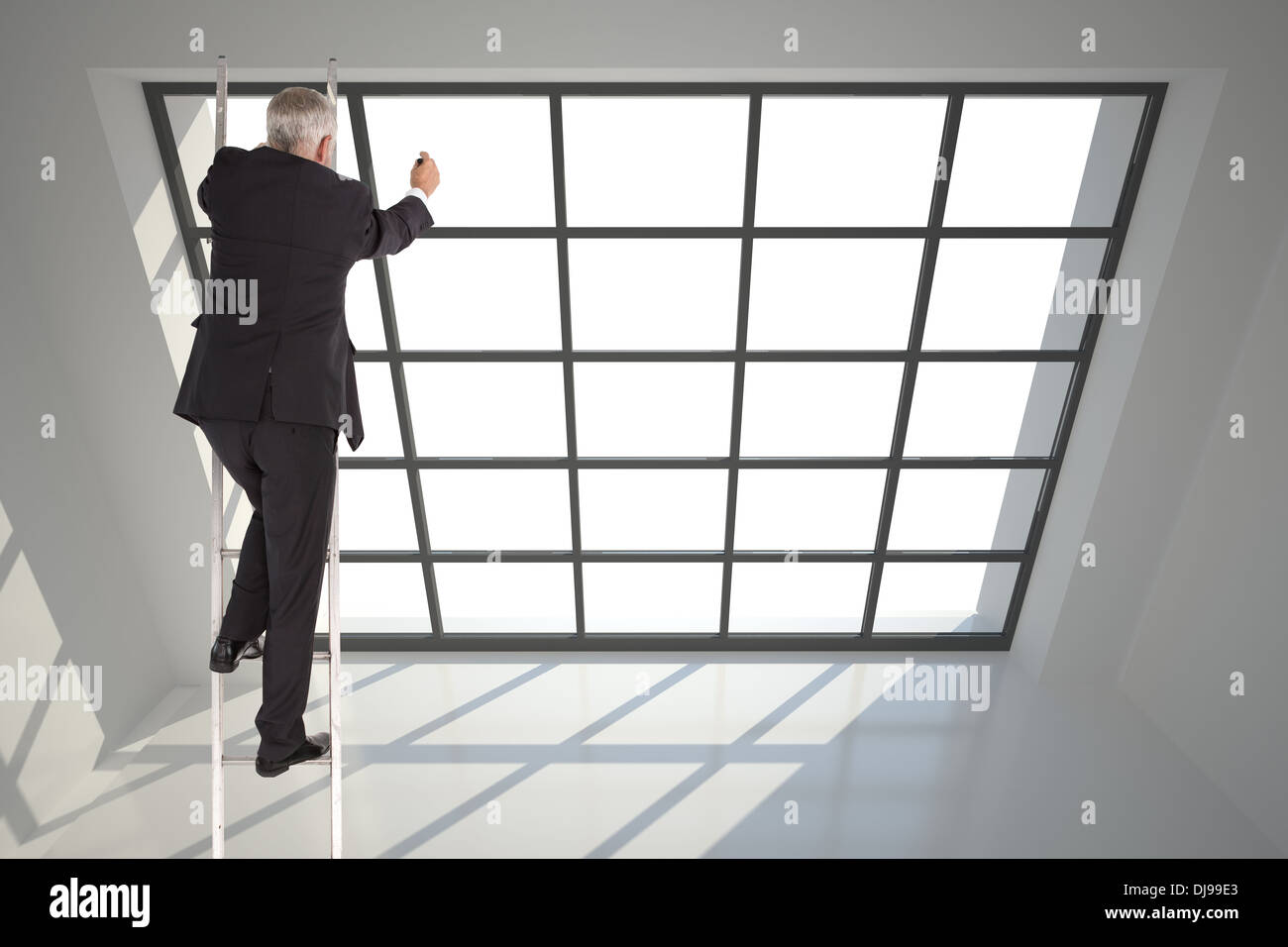 Man Climbing Window Stock Photos & Man Climbing Window Stock Images - Alamy