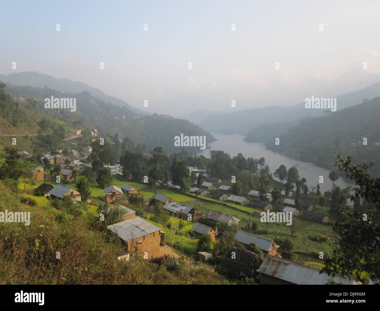 The village Chitlang is pictured in Nepal, 31 October 2013. The ...