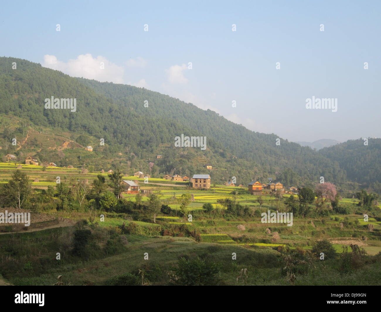The village Chitlang is pictured in Nepal, 31 October 2013. The ...