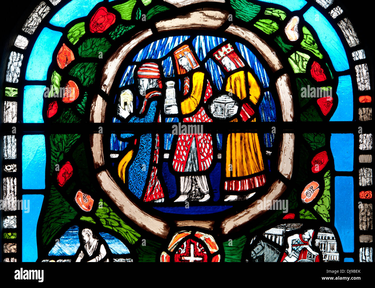 Three wise men stained glass hi-res stock photography and images - Alamy