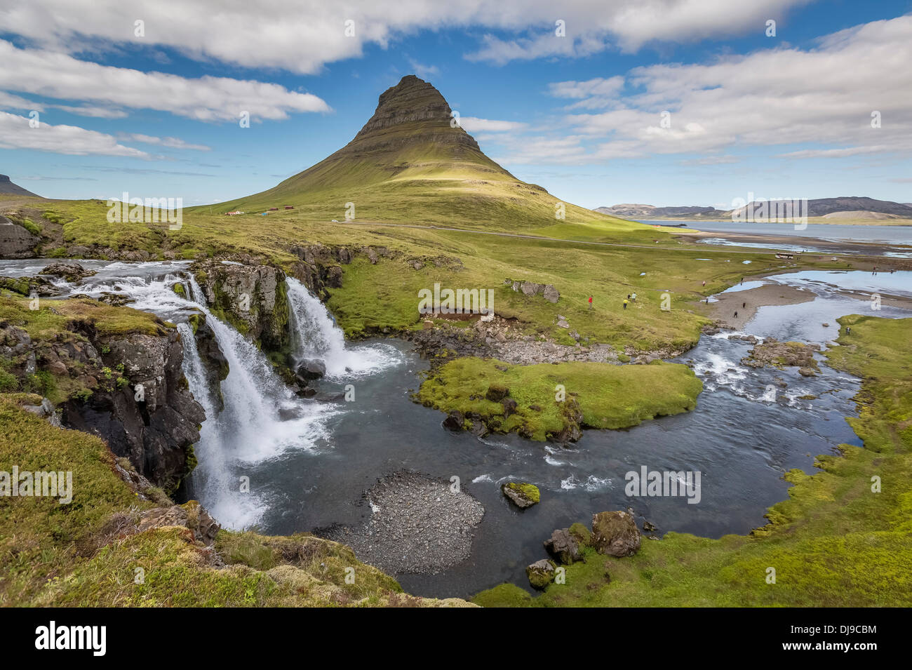 Kirkjufellsfoss waterfalls hi-res stock photography and images - Alamy
