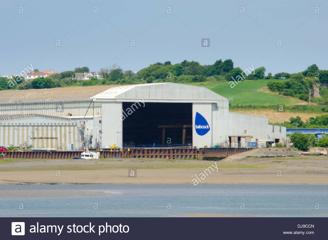 Babcock Shipyard Appledore North Devon High Resolution Stock ...