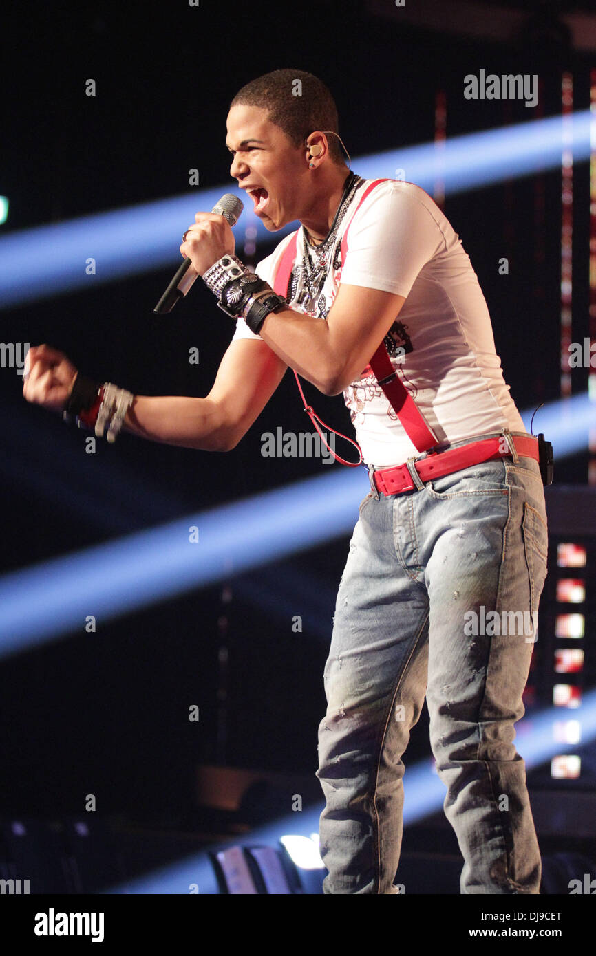 Jesse Ritch on German RTL TV show 'Deutschland sucht den Superstar ...
