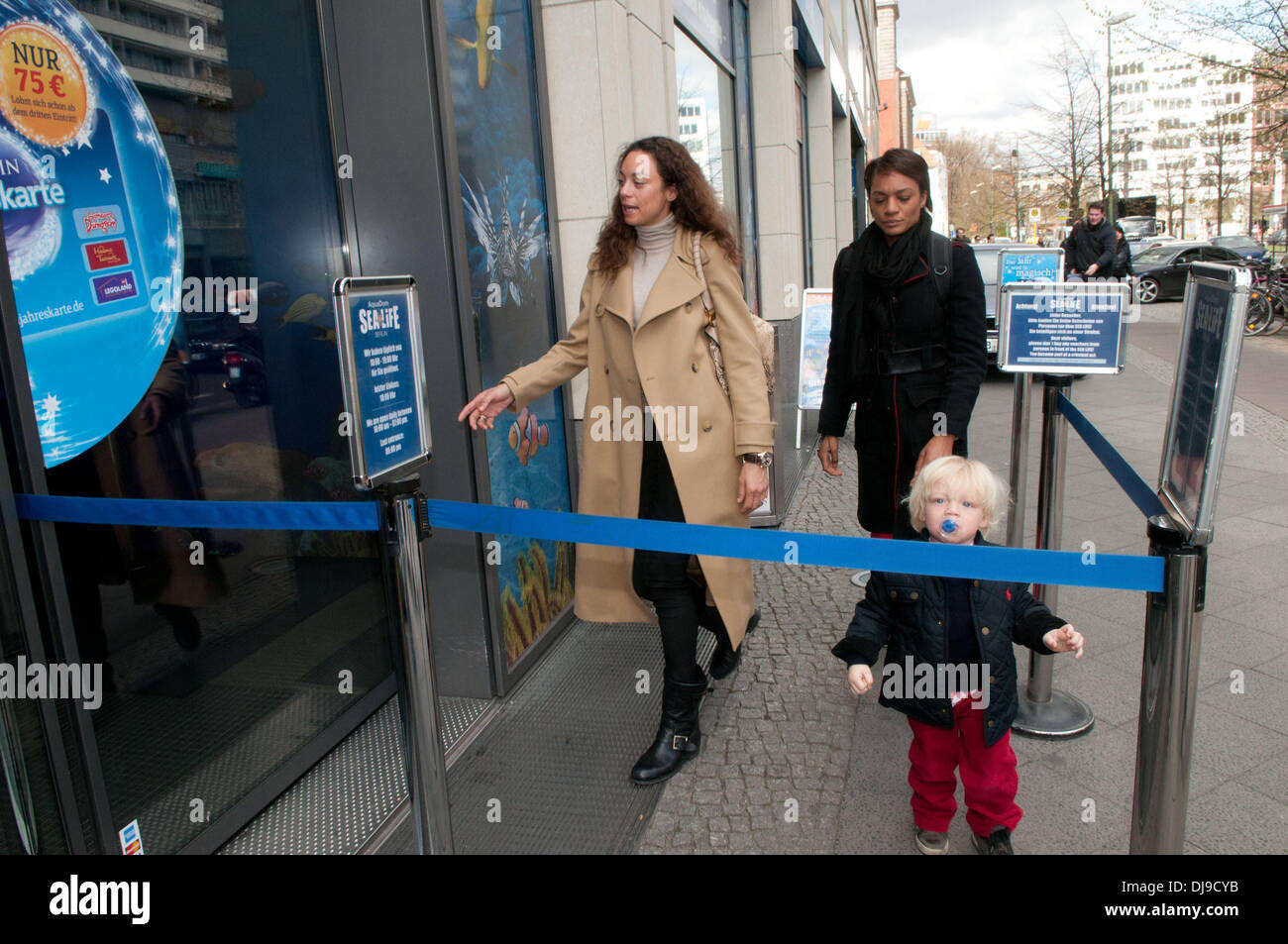 Lilly Becker aka Lilly Kerssenberg arriving at Sea Life Berlin with her ...