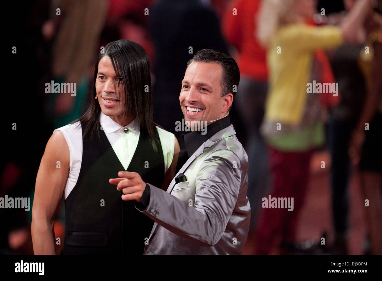 Jorge Gonzales, Roman Frieling at German RTL TV show 'Let’s Dance' at ...