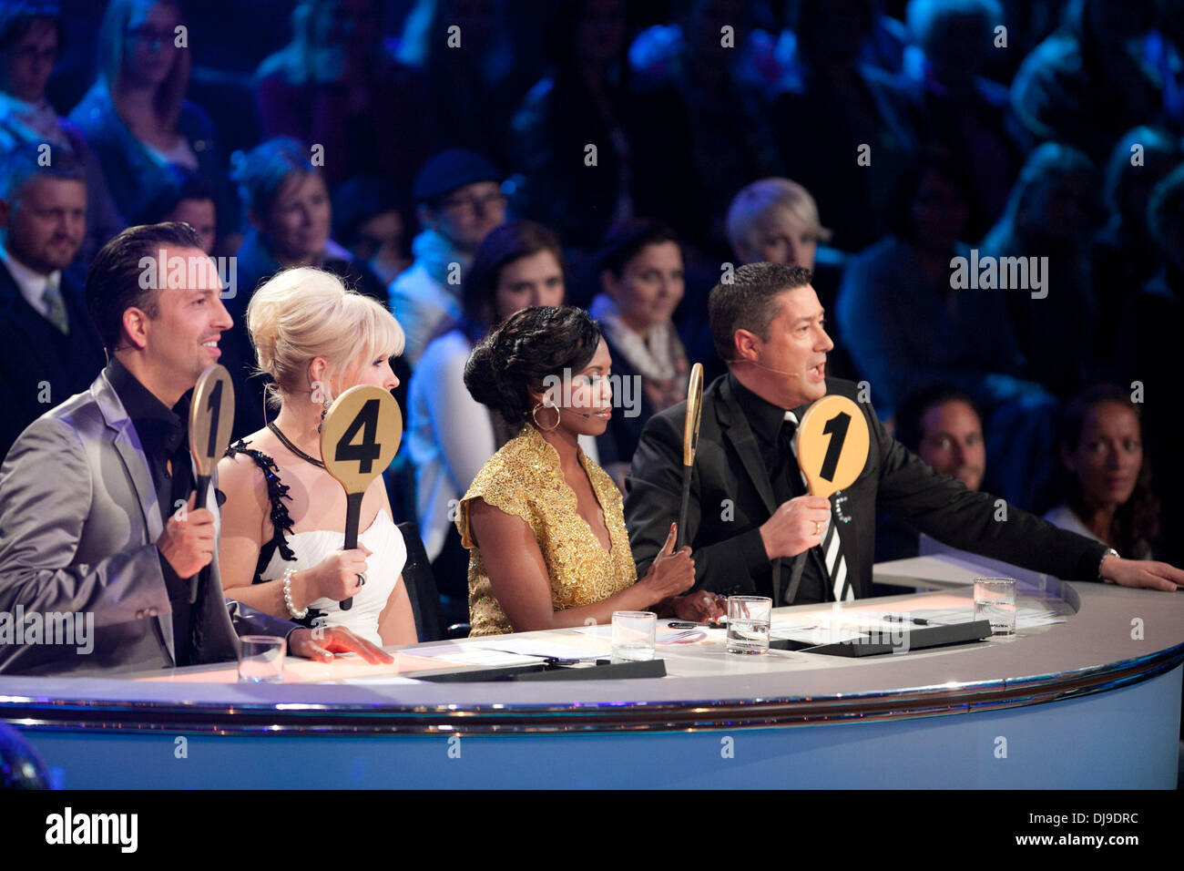 Roman Frieling, Maitel Kelly, Motsi Mabuse, Joachim Llambi, at German ...