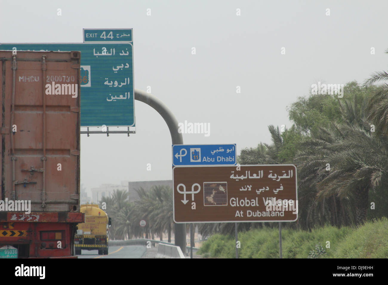 Dubai Road Traffic Sign High Resolution Stock Photography and Images ...