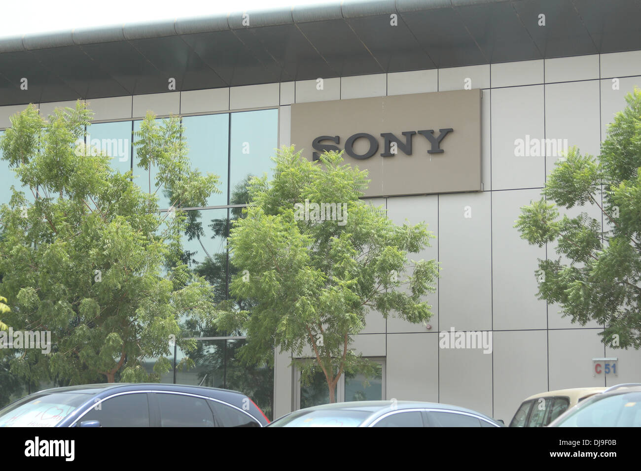 Buildings at The International Media Production Zone (IMPZ) Dubai Stock ...