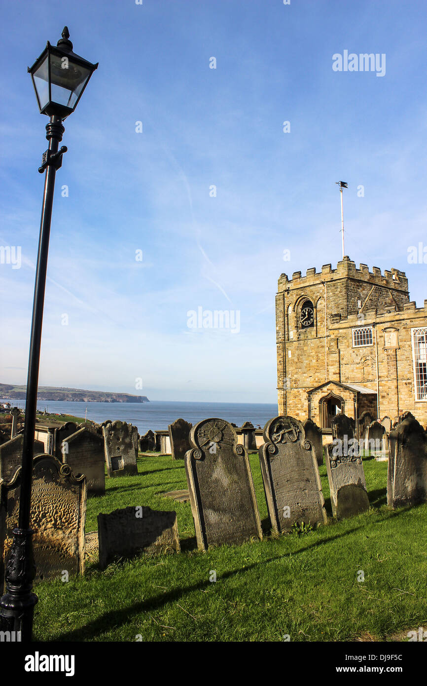 Church of St Mary Whitby Stock Photo - Alamy