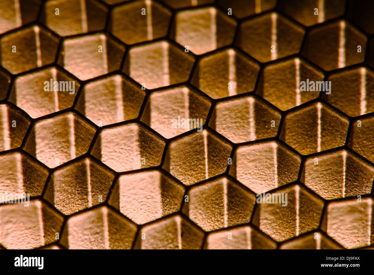 Honeycomb pattern with shady lighting Stock Photo - Alamy