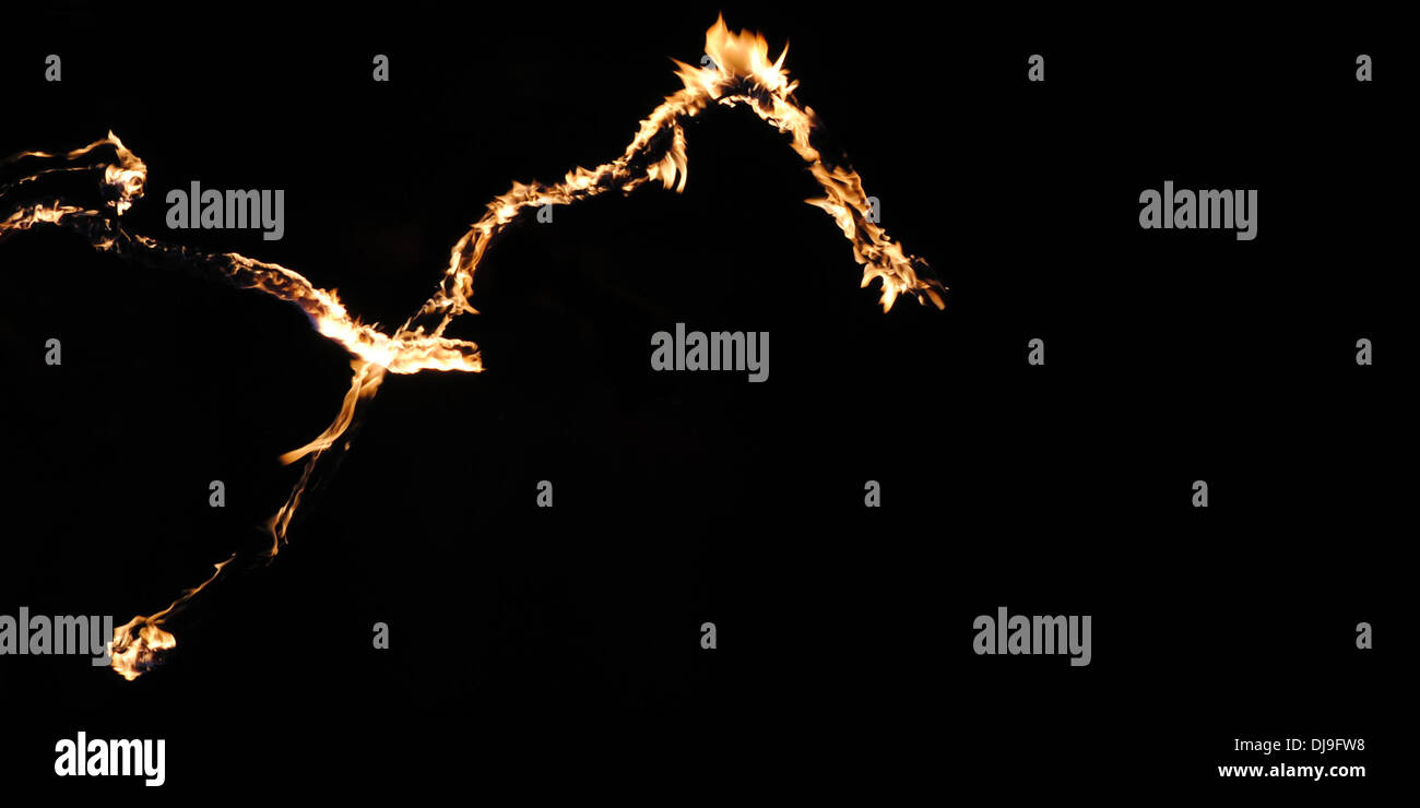 Fire Long Exposure Stock Photo - Alamy
